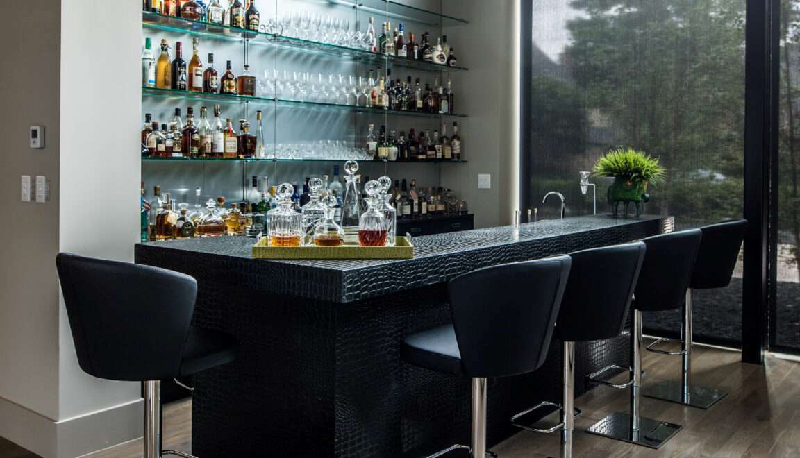 Croco - Animal Print Custom Bar - Stone Boutique
